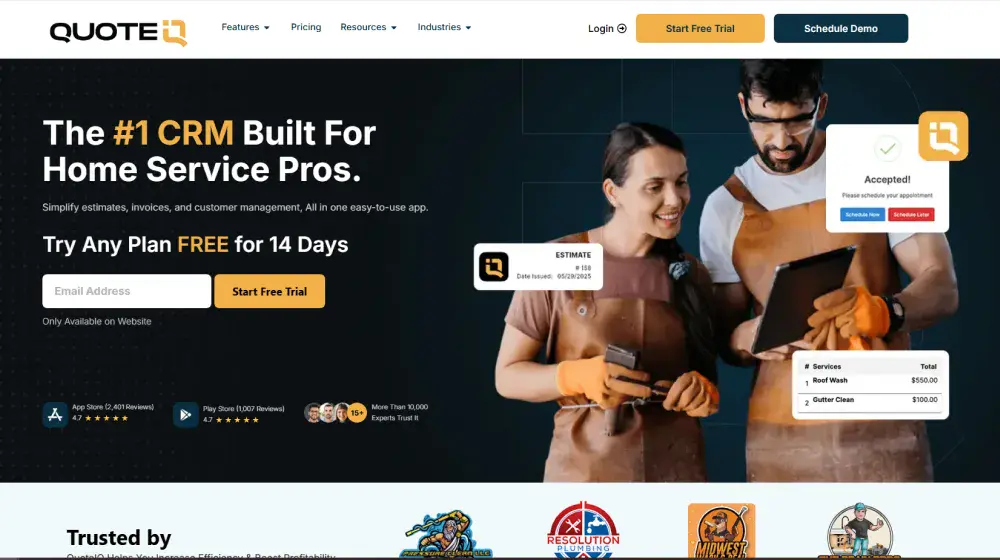 QuoteIQ Review 2026 – Pricing, Features, Alternatives & Promo Codes